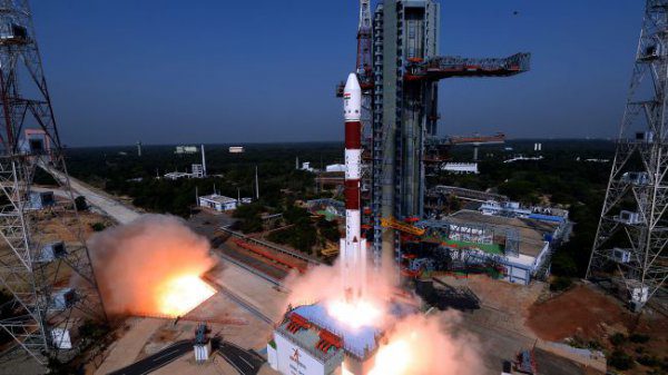 New four booster PSLV-QL version launches 29 satellites plus its own ...