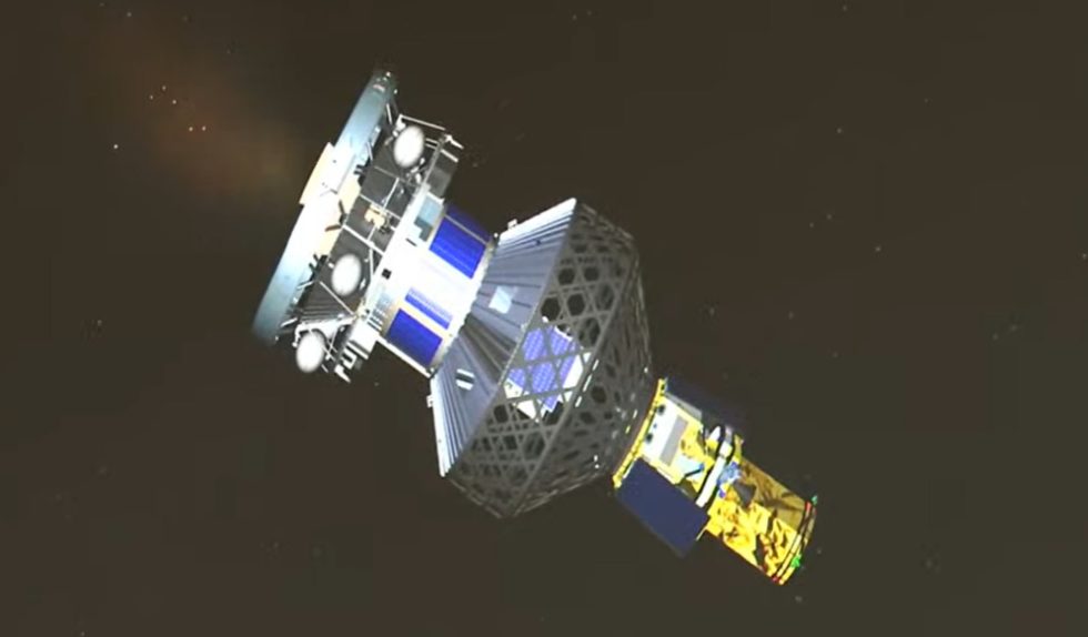 ISRO successfully launches PSLV-C53 with solar cell covered last stage ...